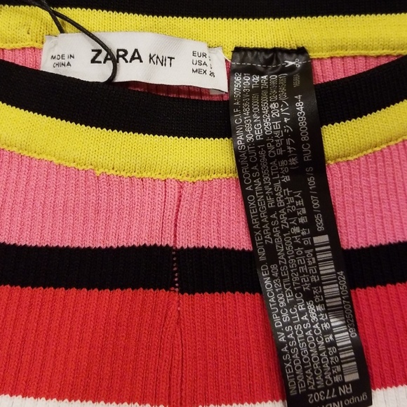 Zara | Shorts | Brand New Zara Multi Striped Size S Shorts | Poshmark